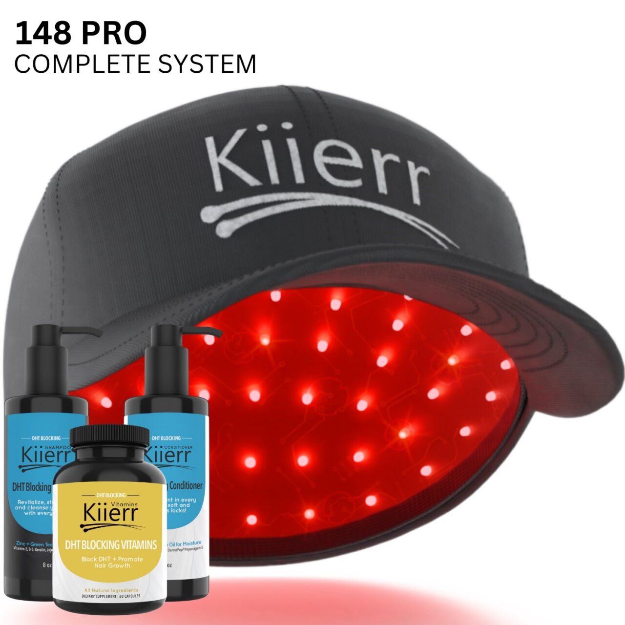 Kiierr Certified Refurbished 272Premier Laser Cap - Kiierr Laser Hair ...